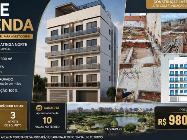 Lote 300m² à Venda Taguatinga Norte QND 11 | Frente Taguaparque e Projeto Aprovado