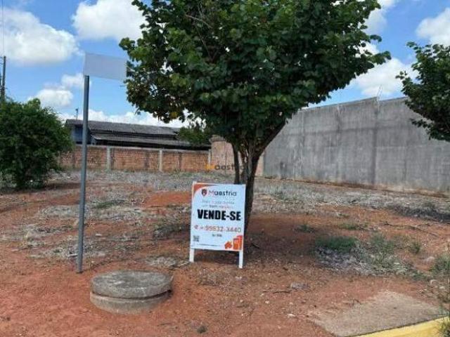 Lote 450m² à venda em Sorriso Bairro Rota do Sol – Residencial/Comercial, aceita permuta