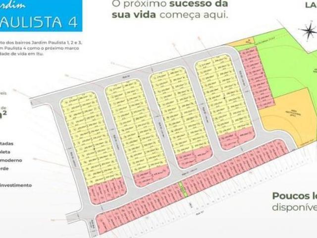 LOTEAMENTO JARDIM PAULISTA 4 LANÇAMENTO EM ITU