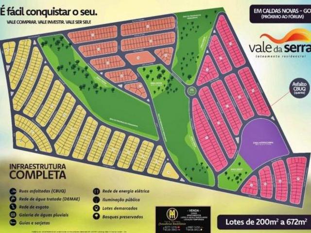 Lotes a Prestação Vale da Serra Caldas Novas