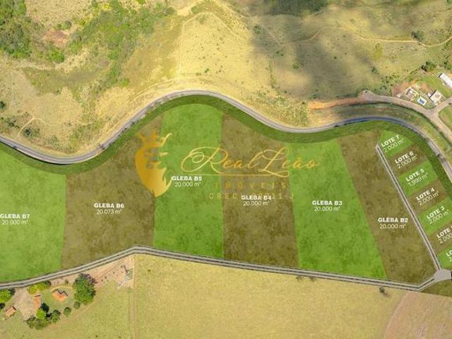 Lotes com 2.000,00 m² em condomínio Joanópolis