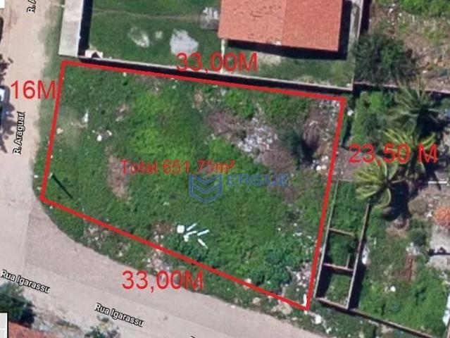 Lote/Terreno à Venda, 651 m² por R$ 280.000