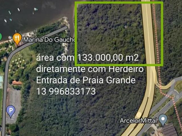 Lote/Terreno para venda com 133.000,00 m2 em Sítio do Campo Praia Grande São Paulo