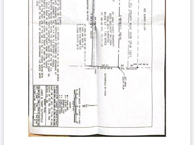 Lots and Land: MLS #26027