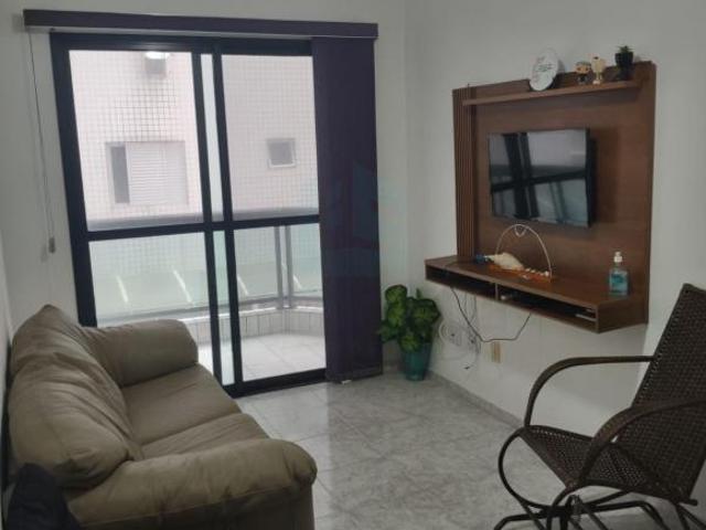 Loucura, Grande loucura. Excelente apartamento todo MOBILIADO, no Canto do Forte a 50 metros do mar
