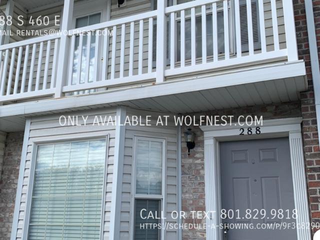Lovely 2 Bed American Fork Townhome! No Deposit Option!