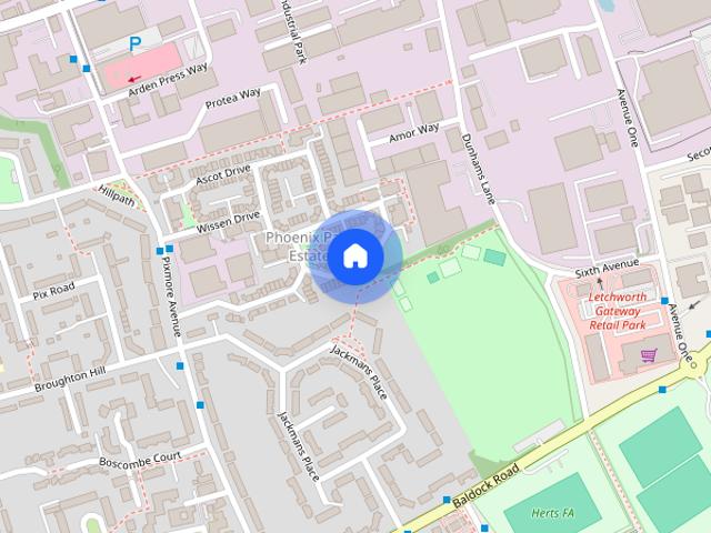 Lowe Drive, Letchworth Garden City, Hertfordshire, SG6