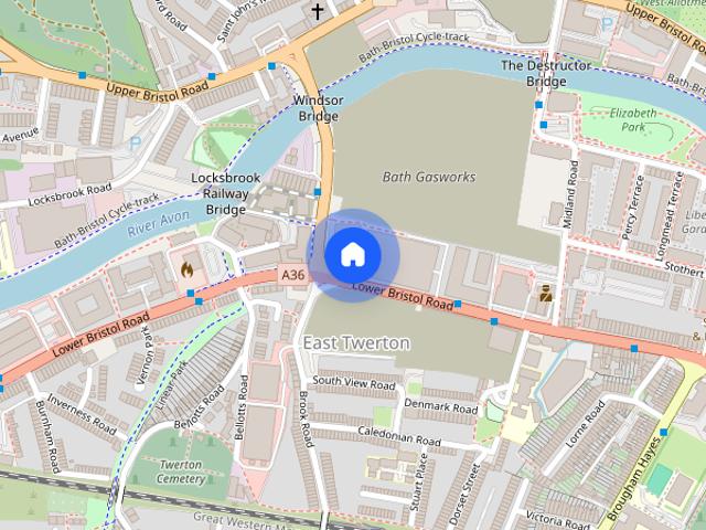Lower Bristol Road, Bath, Somerset, BA2