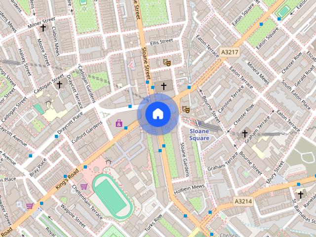 Lower Sloane Street, Sloane Square, London, SW1W