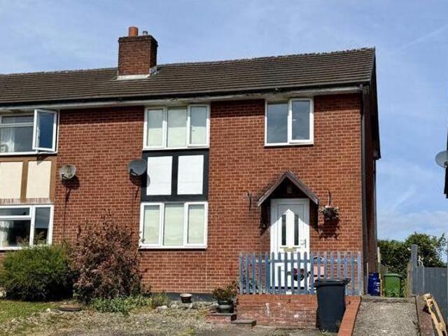 Llanfair Caereinion, Maes Derwen, Welshpool, 3 Bedroom End
