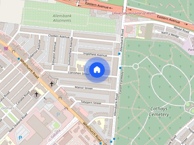 Llanishen Street, Cardiff, Cardiff County of, CF14