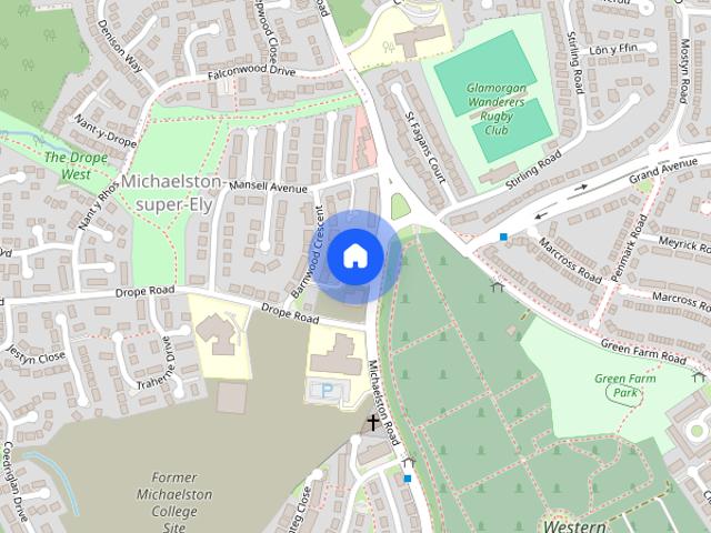 Llanover Road, Cardiff, Michaelston Super Ely