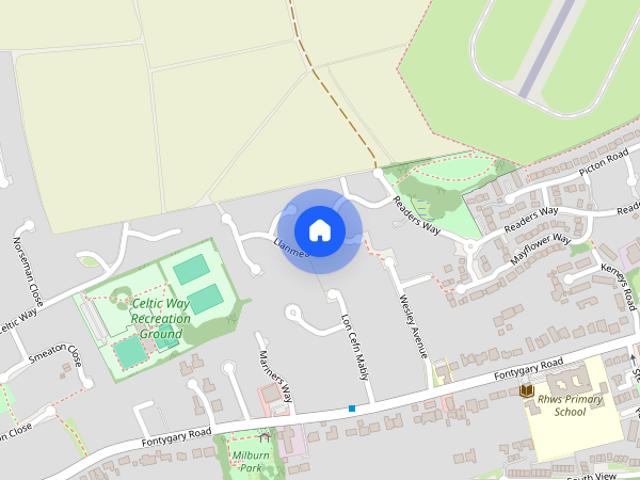 Llanmead Gardens, Rhoose, CF62