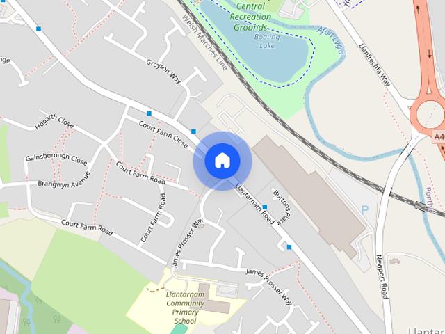 Llantarnam Road, Cwmbran