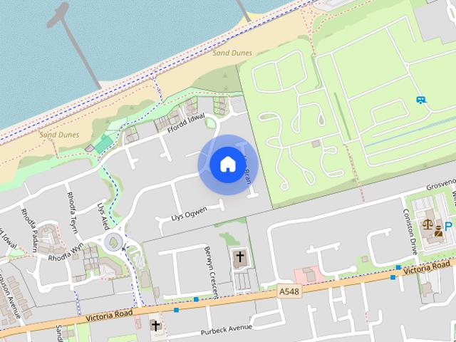 Llys Bran, Tower Gardens, Prestatyn, Denbighshire, LL19