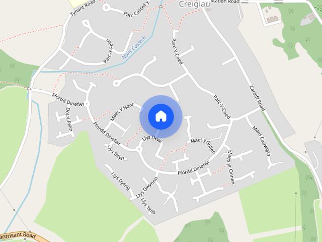 Llys Tudful, Creigiau CF15 9JZ