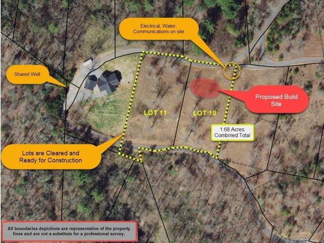 Lt 10 11 Majestic Dr Lot 10 11, Hayesville, NC 28904