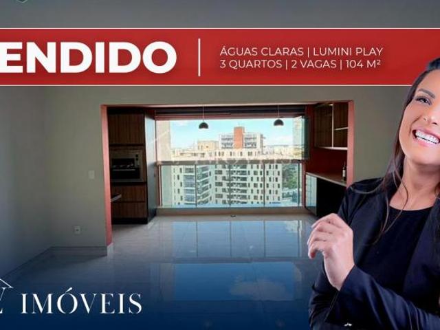 Lumini Play | Andar Alto | Nascente | Vista Livre | 2 Vagas