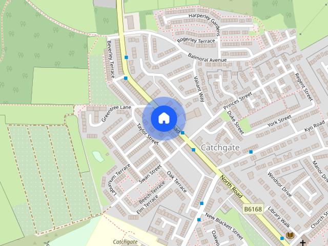 Lumsden Terrace, Stanley, Durham, DH9