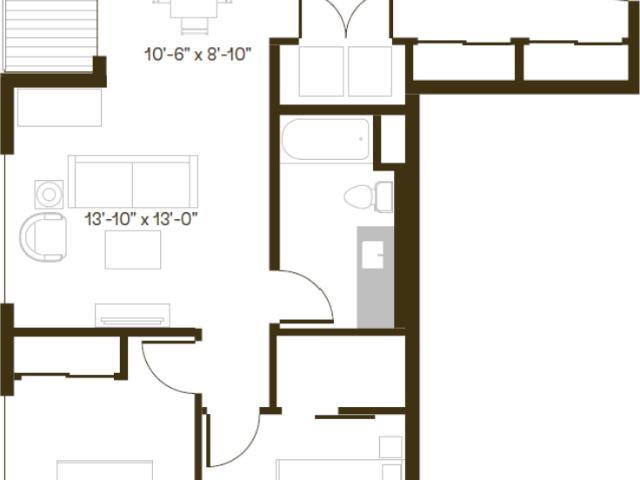 Lunara 2 Bedroom Apartment for Rent at 7750 Se 29th St, Mercer Island, WA 98040 Downtown Mercer Island