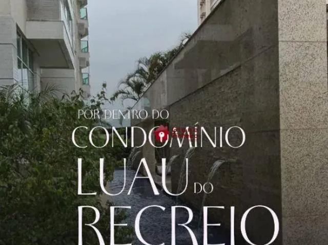 LUAU DO RECREIO Apto todo reformado, com 3 suíte 2 vagas andar alto e sol da manhã