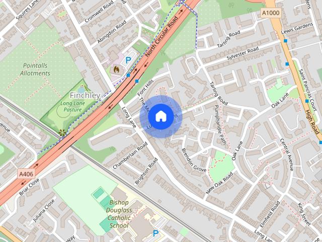 Lucas Gardens, London, N2
