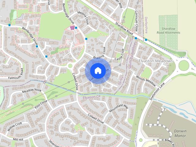 Luccombe Drive, Alvaston, Derby, DE24
