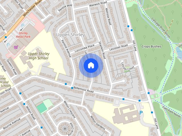 Luccombe Road Upper Shirley SO15