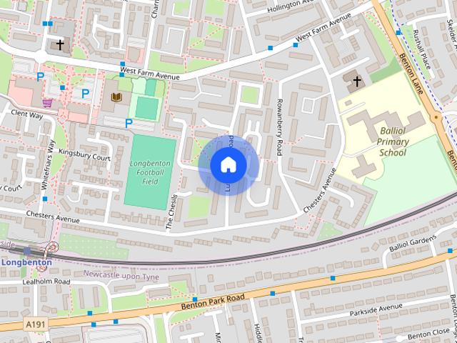 Lutterworth Road, Longbenton