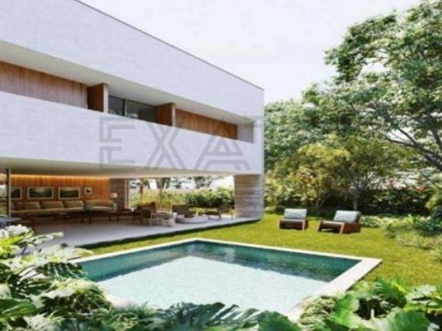 Luxuosa mansão em condomínio à venda no Jardim Petrópolis, São Paulo SP: 4 quartos, 4 suítes, 6 sala