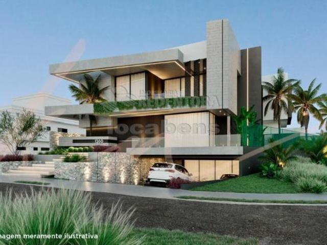 Luxuosa casa com 4 suítes a venda no condomínio Quinta do Golfe Residencial