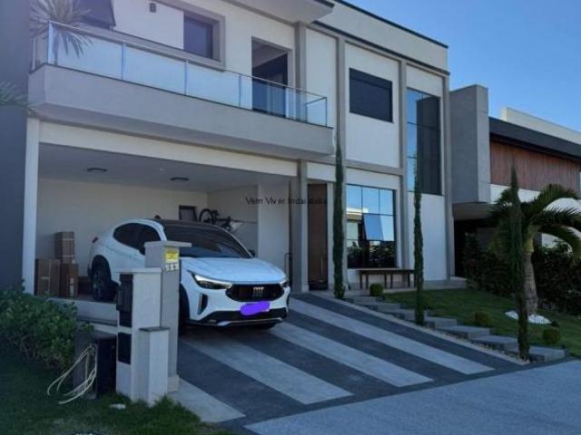 Luxuosa Casa em Condomínio à Venda em Indaiatuba SP 4 Quartos, 4 Suítes, 278m² Jardim Residencial