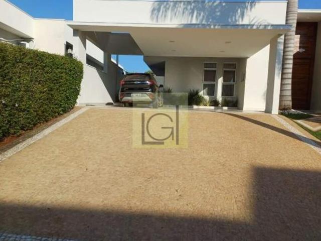 Luxuosa casa em condomínio à venda em Salto SP, bairro Condomínio Fazenda Palmeiras Imperiais: 3 qua