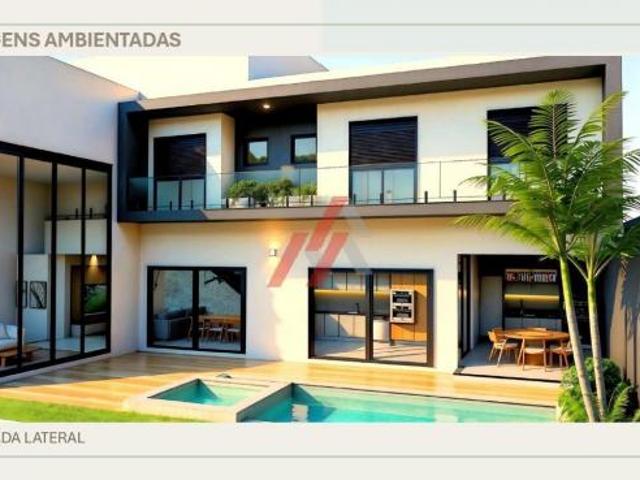 Luxuosa casa em condomínio à venda em Santana de Parnaíba SP, bairro Tamboré. 4 quartos, 4 suítes, 3