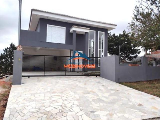 Luxuosa casa em condomínio à venda em Vargem Grande Paulista SP, Jardim Europa: 3 quartos, 3 suítes