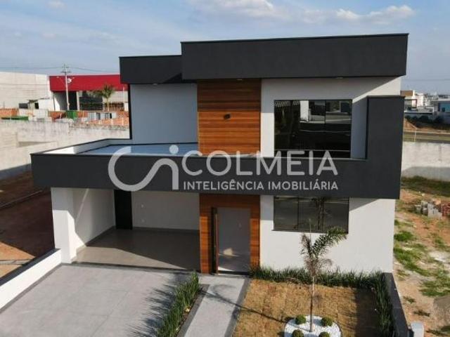 Luxuosa residência em condomínio à venda em Indaiatuba SP, Jardim Residencial Dona Lucilla. 3 suítes