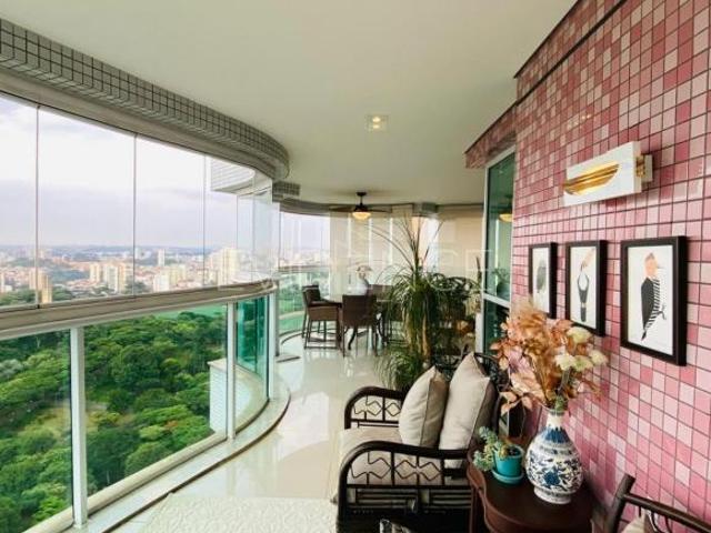 Luxuoso apartamento à venda no Jardim Anália Franco com 241 m² no Condomínio Vitrage
