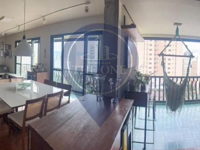 Luxuoso apartamento de 3 quartos e 3 suítes em Perdizes, São Paulo SP: 158m², 2 salas, 4 banheiros