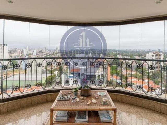 Luxuoso apartamento de 4 quartos com 4 suítes e 4 vagas na Vila Congonhas São Paulo, 280m² de puro