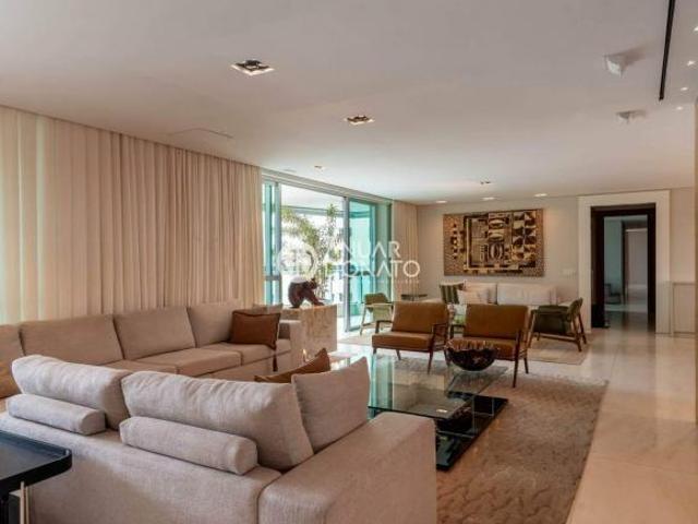Luxuoso apartamento residencial à venda no Belvedere, 456 m², 4 suítes, 5 vagas