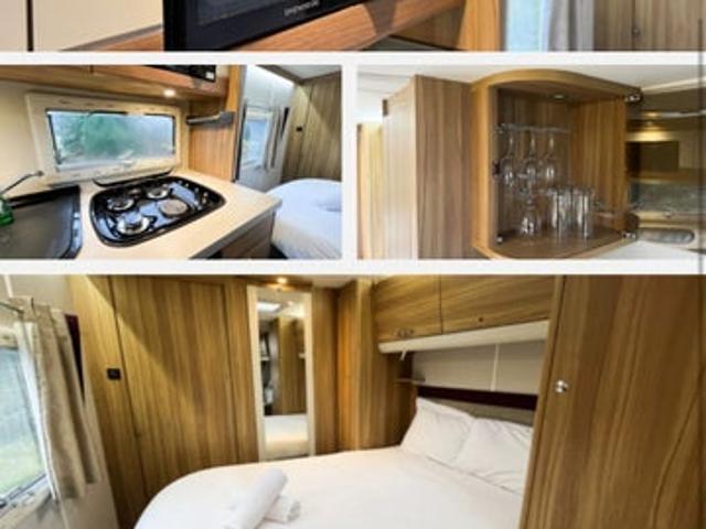 Luxury caravan close to Straiton park