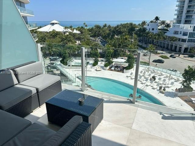 Luxury apartment complex for rent in Miami Beach, Florida