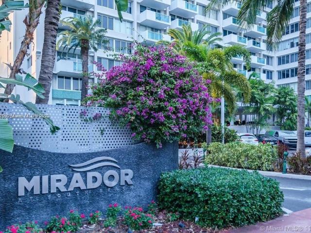 Luxury apartment complex for rent in Miami Beach, Florida