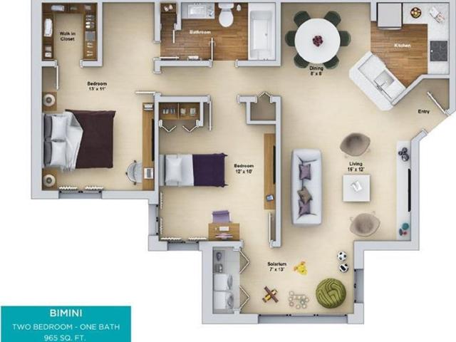 Luxury apartment complex for rent in Sunrise, United States