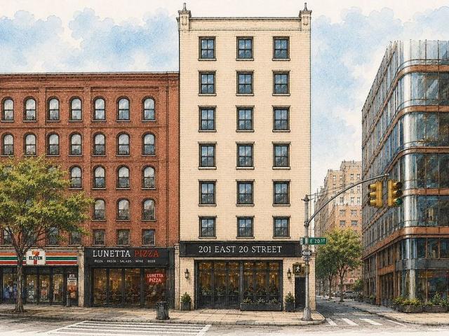 Luxury Flat for rent in 201 East 20th Street, New York