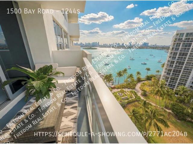 Luxury Fully Furnished One Bedroom, One Bathroom Bayfront Oasis At The Flamingo: All Utilities Included, Short Term / Month To Month Allowed