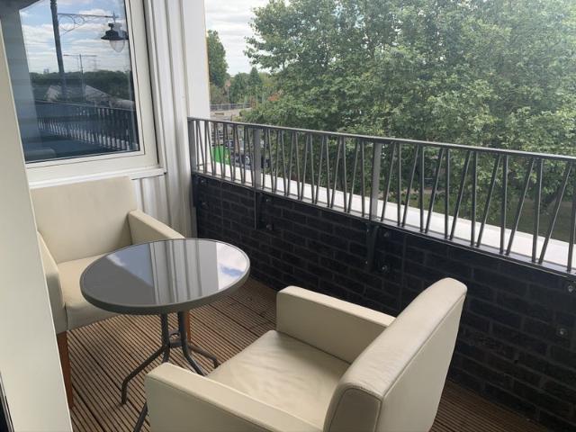 Luxury modern studio with balcony