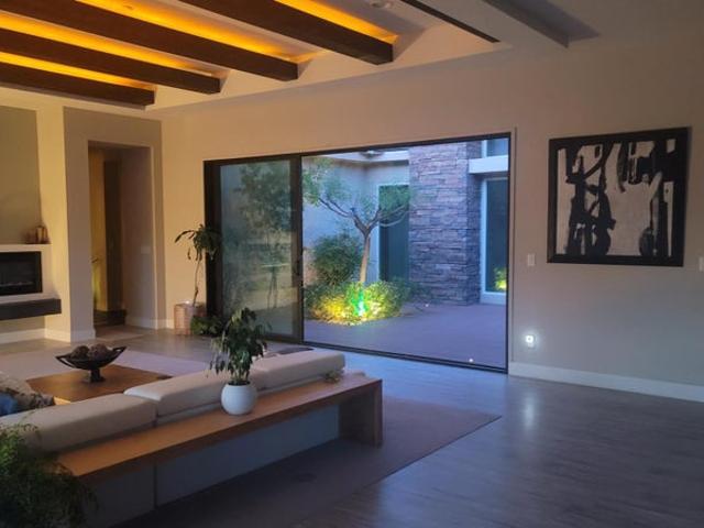 Luxury modern single story home in southwest LV