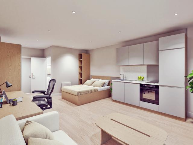 Luxury Studio at Beckton House. Studio to rent £1,278 pcm £295 pw