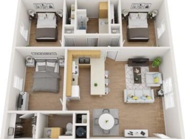 Lux of Lafayette 2 Bedroom Apartment for Rent at 317 Guilbeau Rd, Lafayette, LA 70506